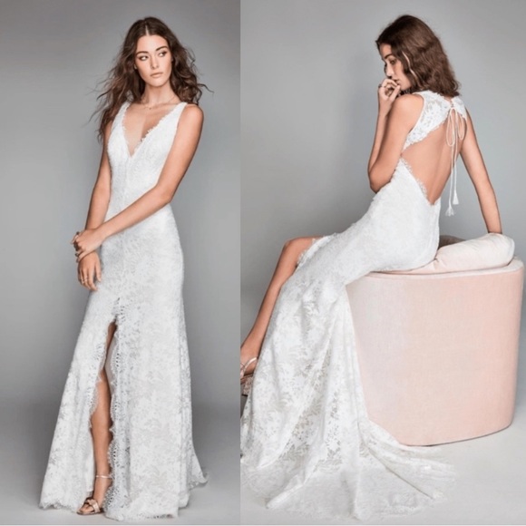 Watters | Dresses | Willowby By Watters Libra Lace Ivory Wedding Gown ...